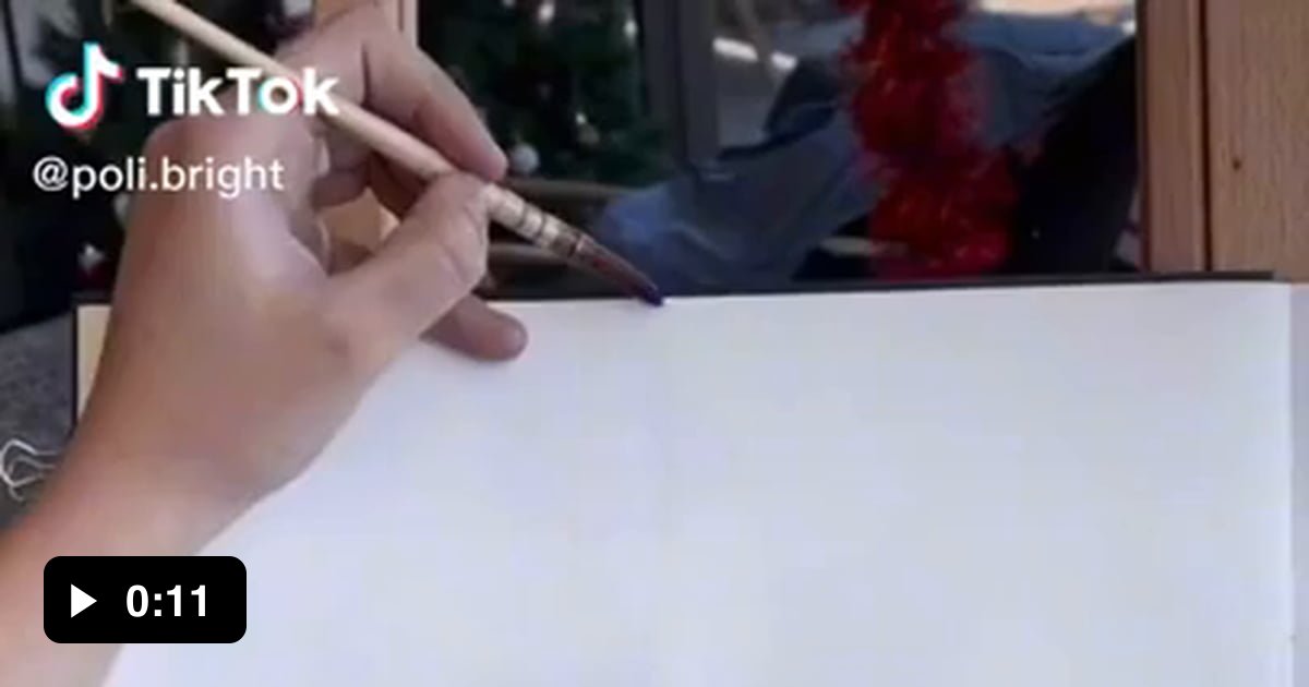 Using water tracing to outline a drawing - 9GAG