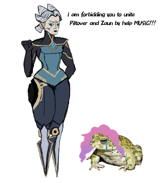 Seraphine haters in a nutshell. - 9GAG