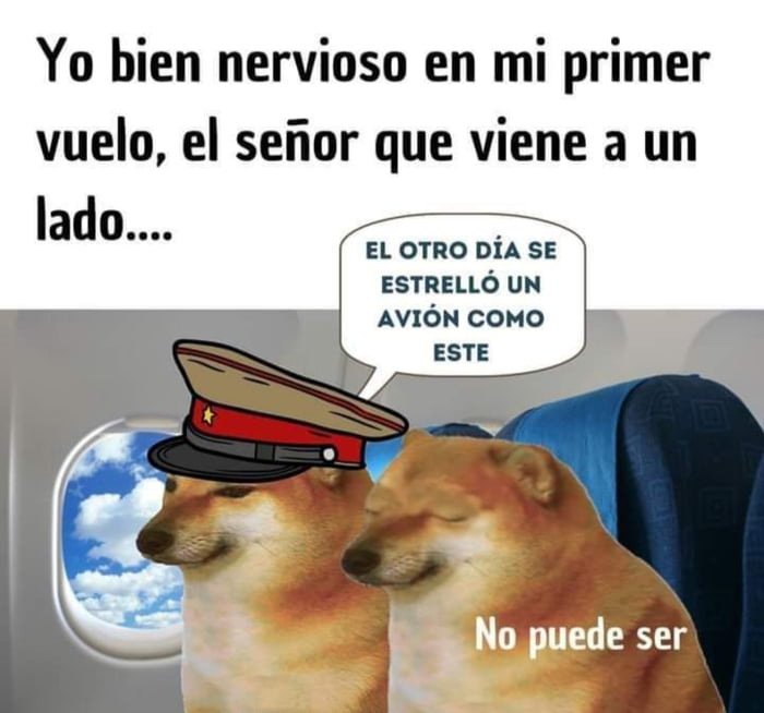 Sudando frío en el aire - 9GAG