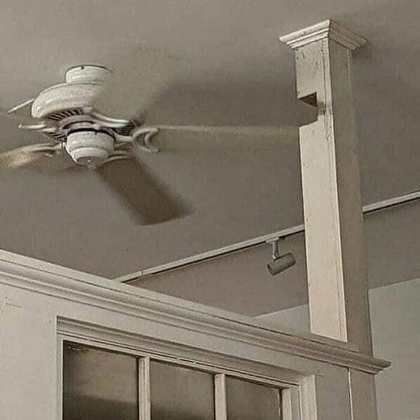 Seems safe to me! Carpenter told me its only one of the support beams ...