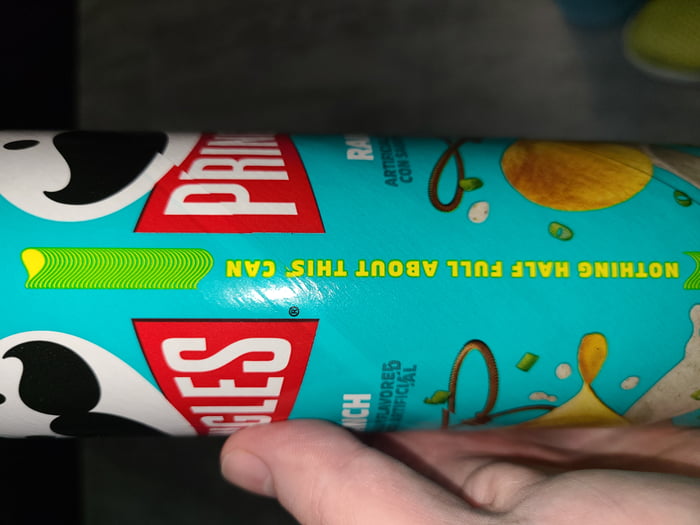 Pringles taking shots - 9GAG