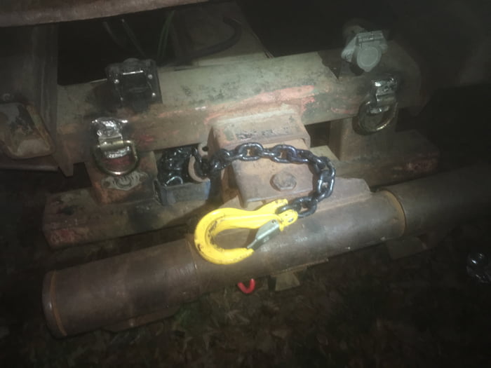 New rings, safety chain, and chain cup. Just adding some things I see ...