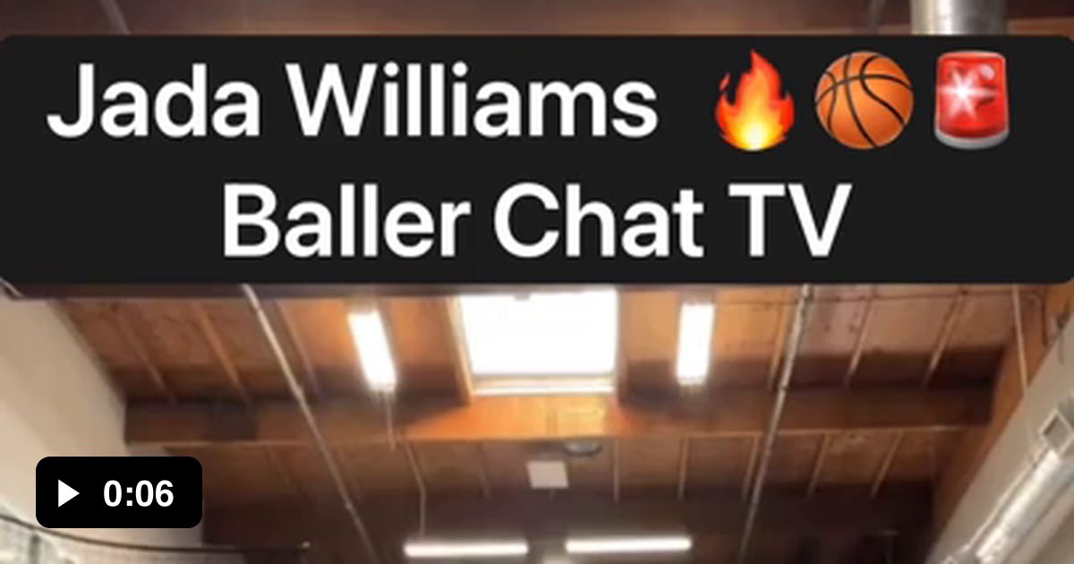 Jada Williams Putting In Work On Instagram Live🔥🏀🚨Is she WNBA bound? - 9GAG