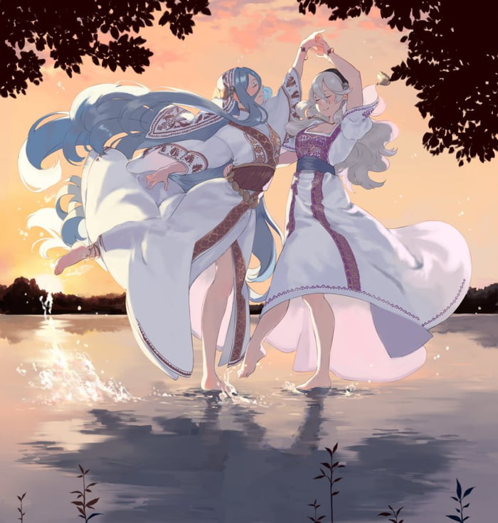 Dancing in the Sunset. Corrin and Azura - 9GAG