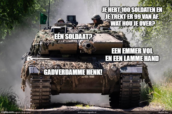 Henk blijft scherp en bezig - 9GAG