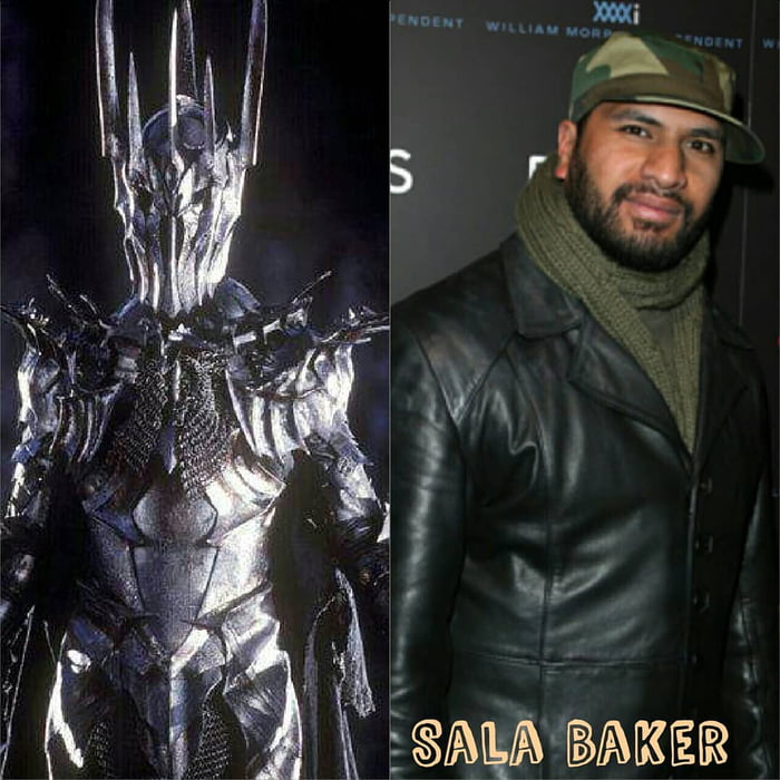 Sala Baker, the performer of the role of Sauron in LOTR asks to stop ...
