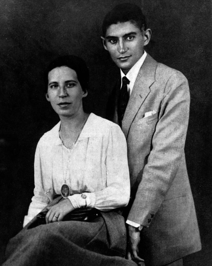 German author Franz Kafka & fiancée Felice Bauer, 1917 - 9GAG