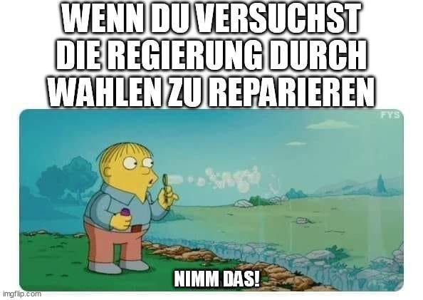 Wegen Merkel!1!1 - 9GAG