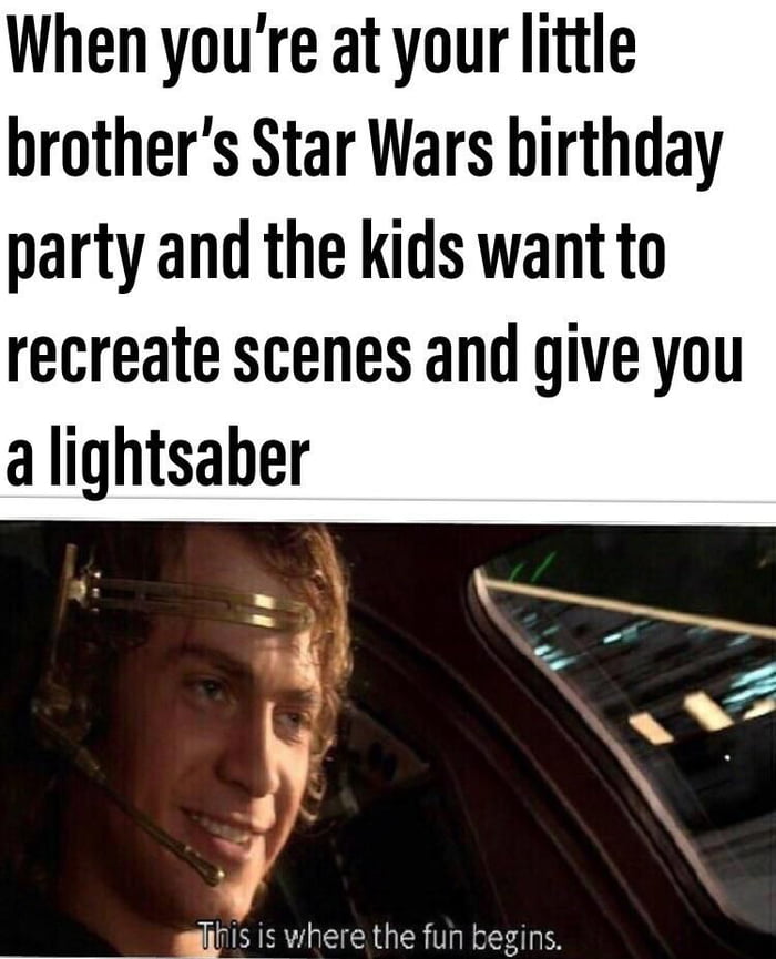 Younglings vs anakin - 9GAG