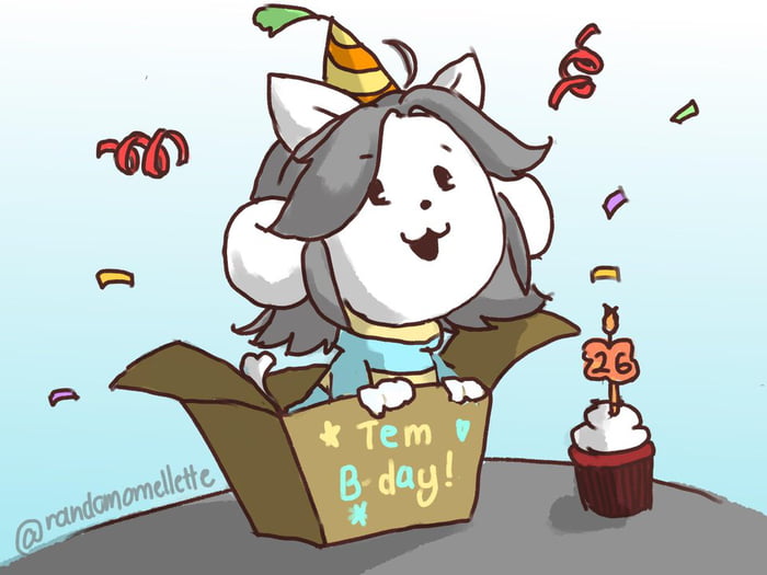 In honor of Temmie Chang's 26th birthday. - 9GAG