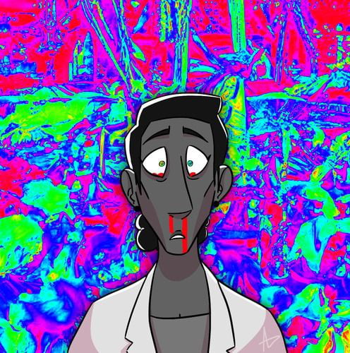 When you trigger a Memetic Kill Agent (Artwork by Raddagher on the SCP ...