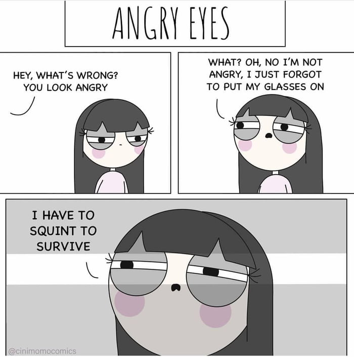 Angry eyes. - 9GAG