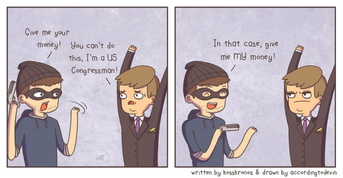 The true robber - 9GAG