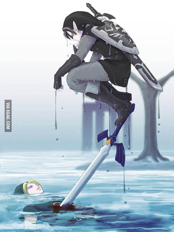 Link Vs Dark Link Animation