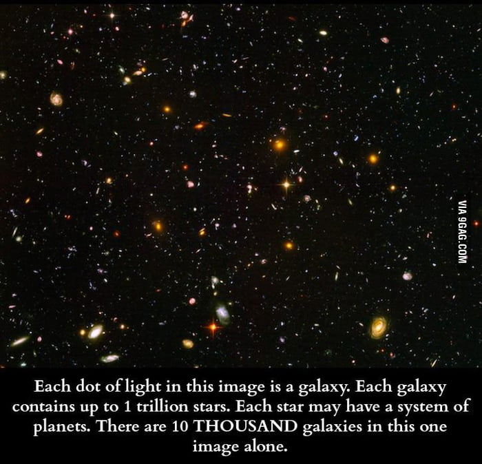 10,000 galaxies in one image - 9GAG