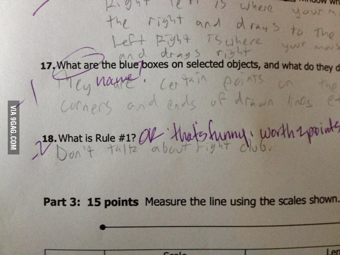 What is rule #1? - 9GAG