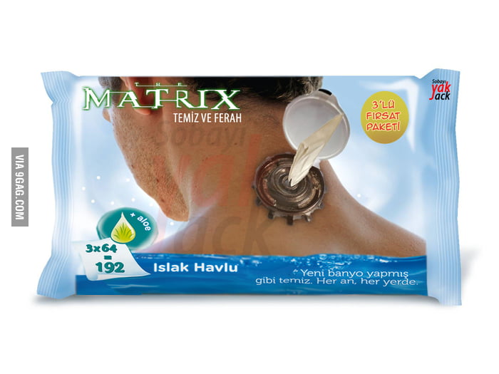 The Matrix Baby Wipes - 9GAG