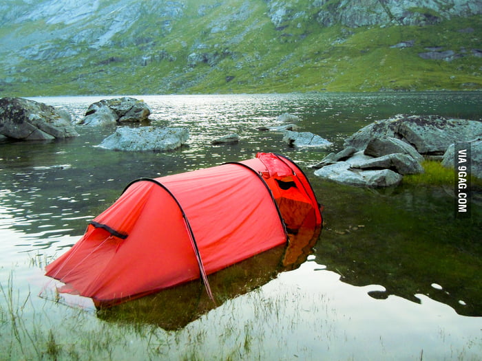 Surprised by high spring tide... - 9GAG