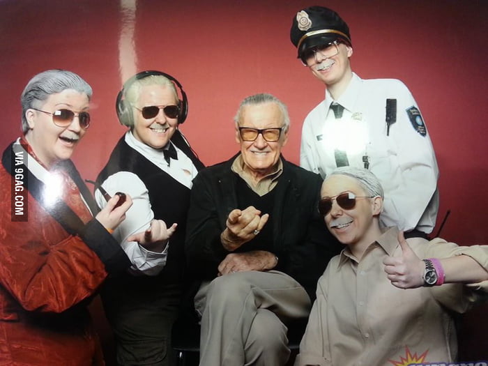 Girl went to a Comic Convention with her friends as Stan Lee's and met ...