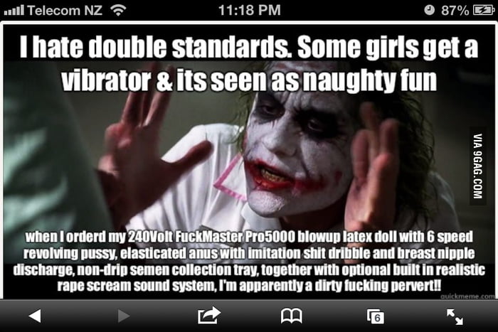 Double standards!! - 9GAG