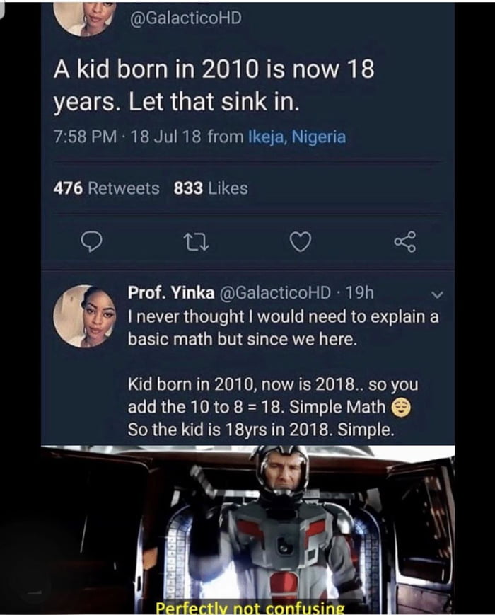 When you're good at math, you are good at math! - 9GAG