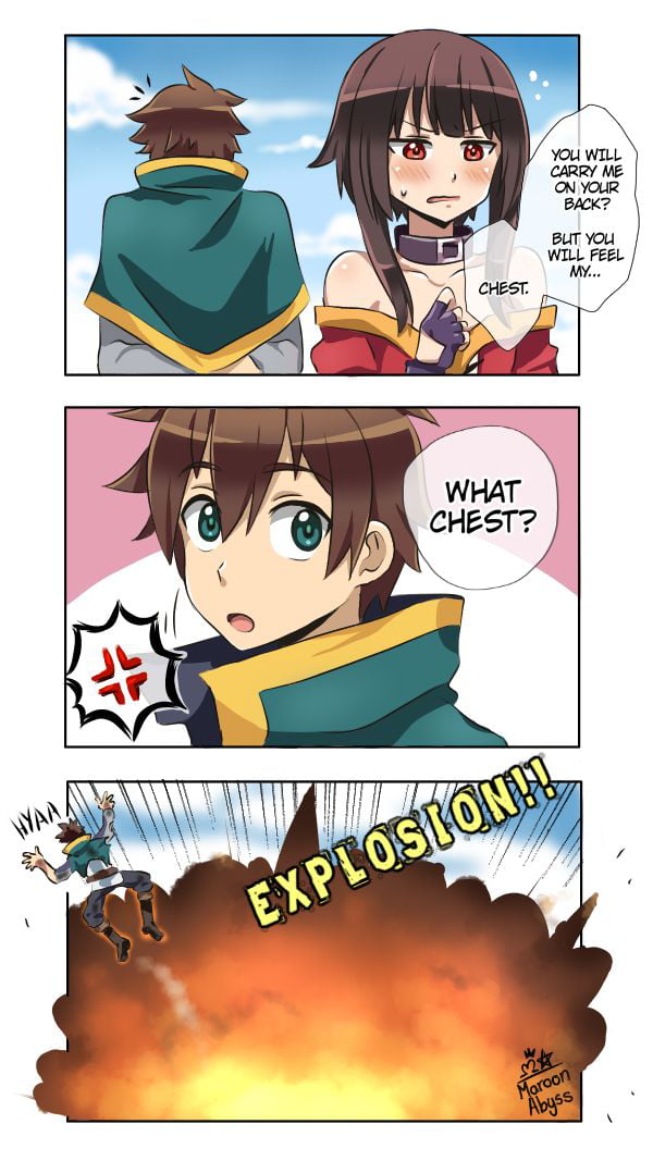 But he's not wrong Megumin.. - 9GAG