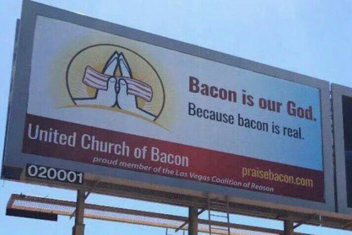 Praise the bacon! - 9GAG