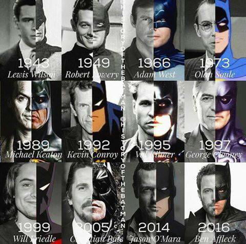 The many faces of The Bat - 9GAG