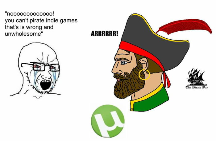 The Chad internet pirate - 9GAG