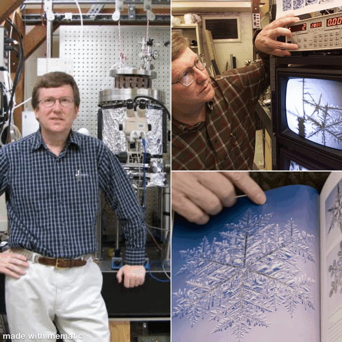 Dr Ken Libbrecht a.k.a The "Snowflake" Expert is the world expert on ...