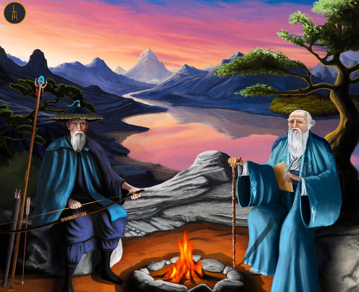 The Blue Wizards by Artist David Zeta - 9GAG