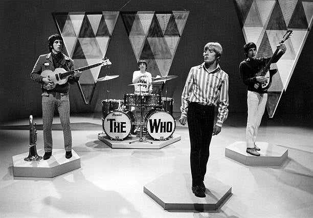 The Who performing on TV in London, 1966. Photo by Ivan Keeman - 9GAG