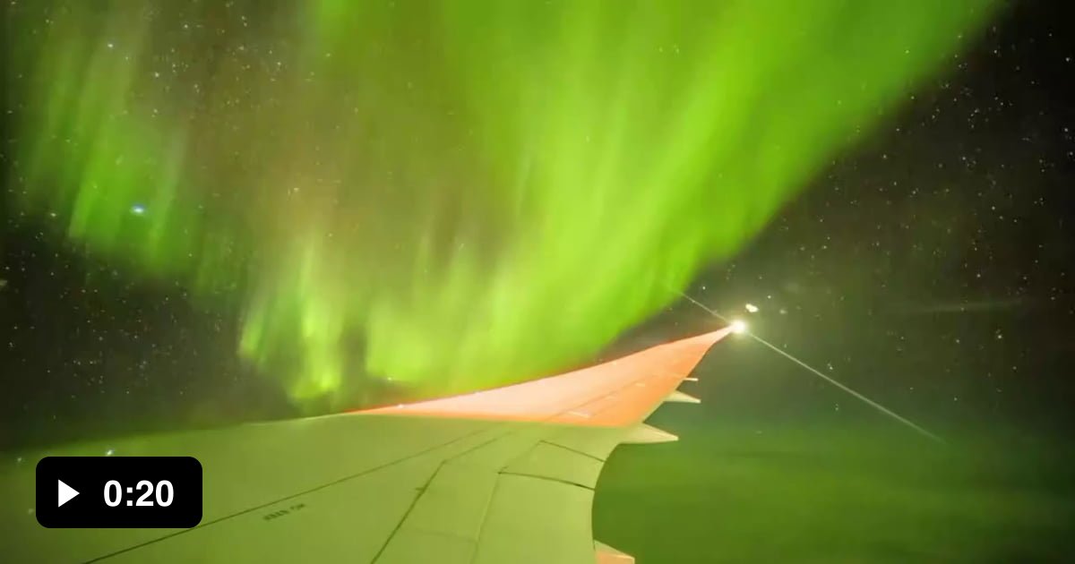 Flying through an aurora - 9GAG