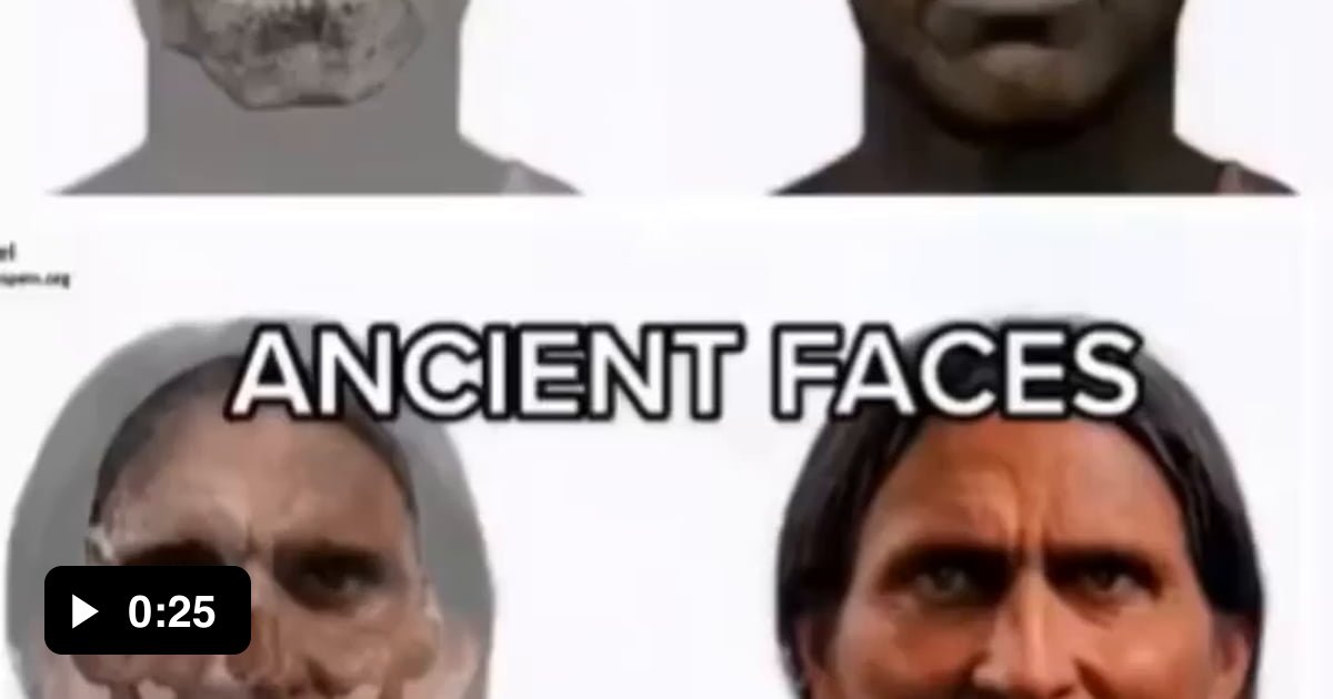 Prehistoric faces reconstruction - 9GAG