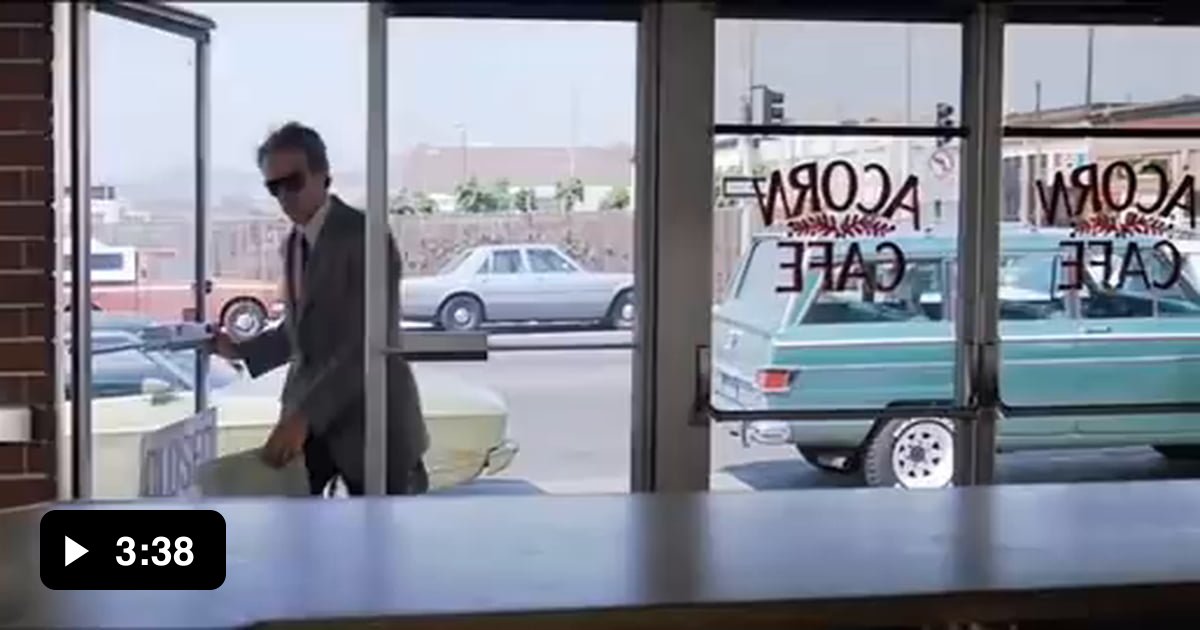 The most shocking thing about this scene? That dinky, little cup he’s ...