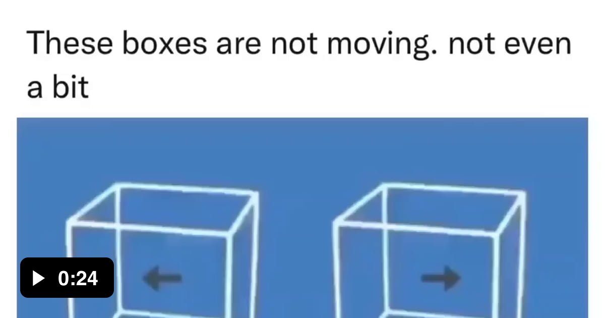 These boxes are not moving... - 9GAG