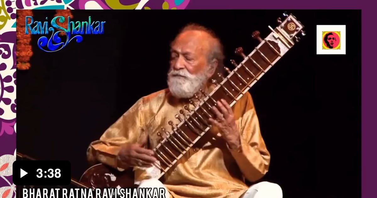 91 y/o Sitar Virtuoso, who was also teacher of George Harrison (The ...