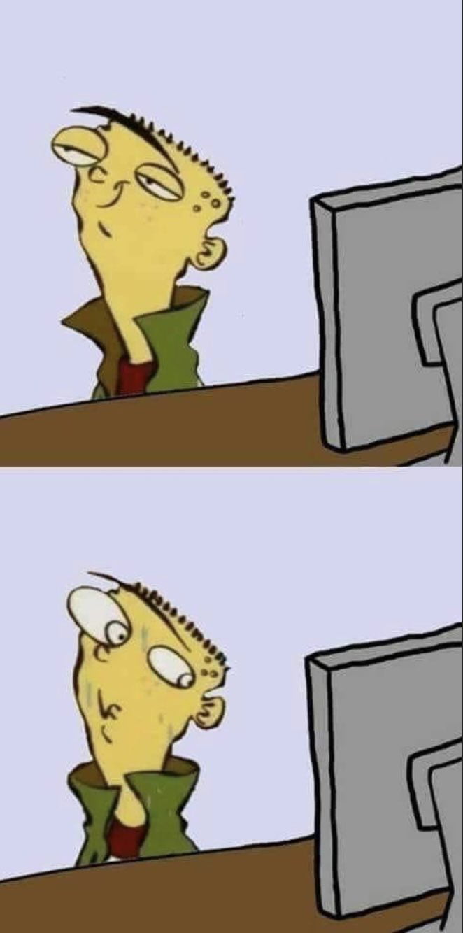 What did Ed see on that screen? - 9GAG