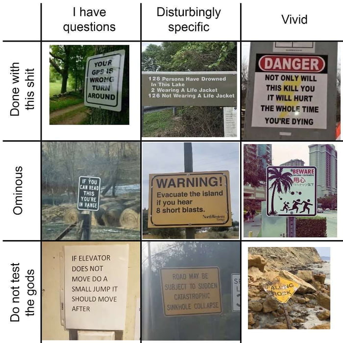 Some interesting signs - 9GAG