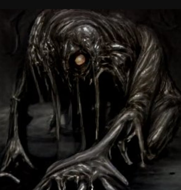 "No Way Out" depicting the Tar Demon from The Stone Of Evendal. The ...