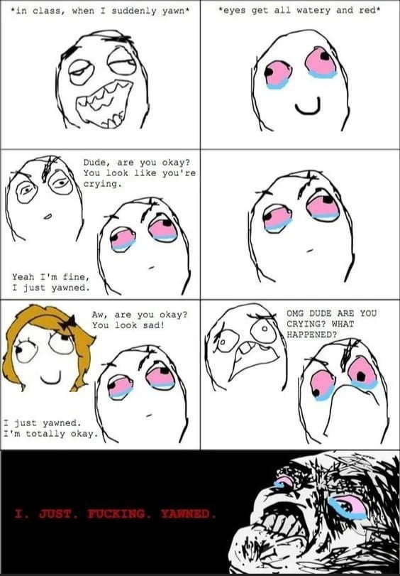 Le crying - 9GAG