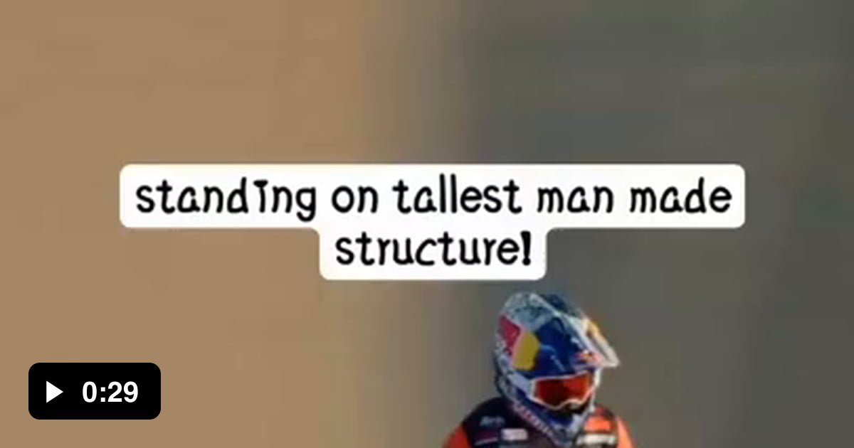 Standing On The Tallest Man Made Structure 9GAG Standing On The Tallest Man Made Structure 9GAG