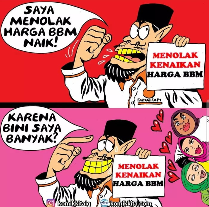 FAKTA KENAPA KADRUN MENOLAK BBM NAIK - 9GAG