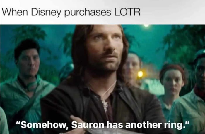 Yayy, Sauron somehow returned... - 9GAG