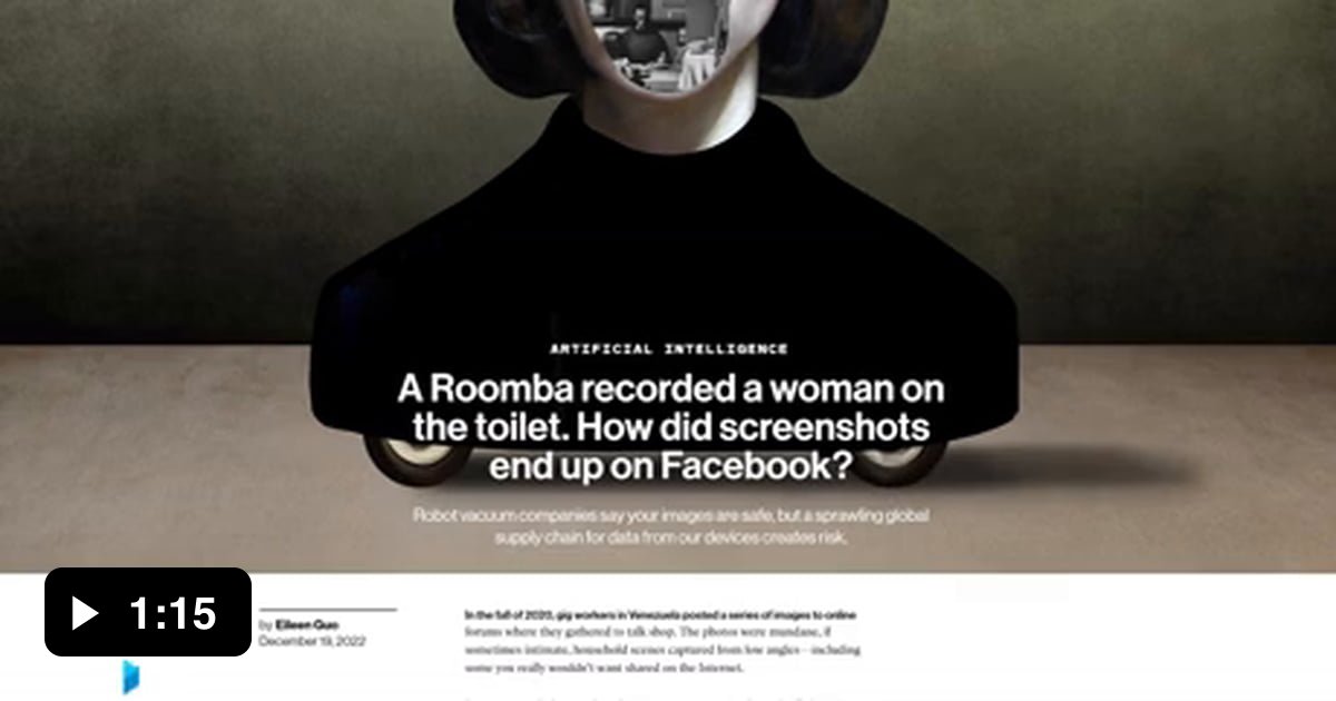 Your ROOMBA recorded you POOPING ! - 9GAG