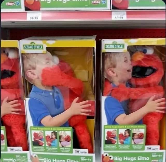 Elmo the Kidnapper & Elmo the Strangler - 9GAG