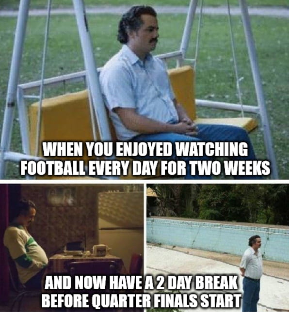 Waiting for the Quarter Finals - 9GAG