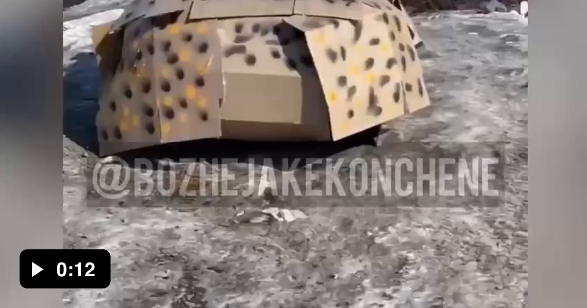 Another Leopard was destroyed by russians. - 9GAG