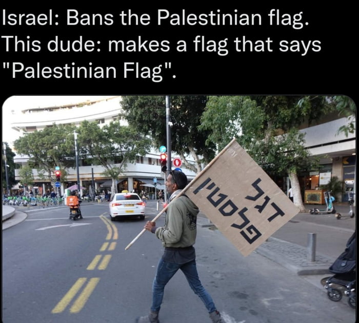 Madlad gets his flag - 9GAG