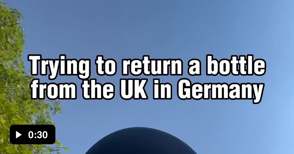 Real Germans would fly to the UK to return it - 9GAG